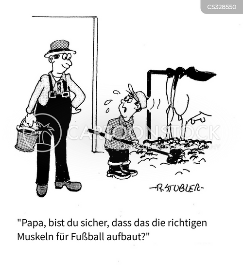 Cartoons und Karikaturen mit Aufbauen Von Masse