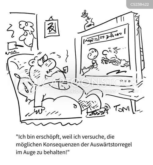 Cartoons und Karikaturen mit Regel
