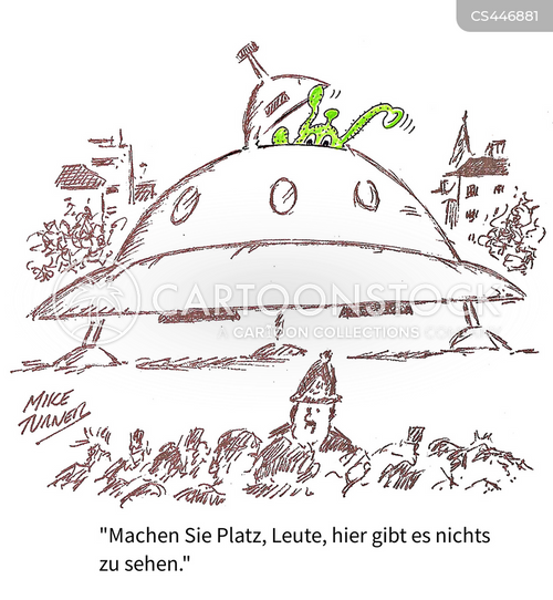 Cartoons und Karikaturen mit Sehen