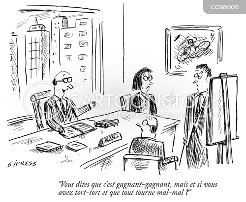 Dessins humoristique et caricaturés avec Le Gagnant