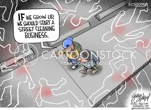 Homicide Cartoons and Comics - funny pictures from CartoonStock