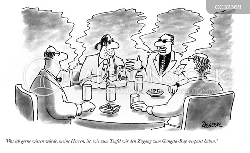 Cartoons und Karikaturen mit Opportunist