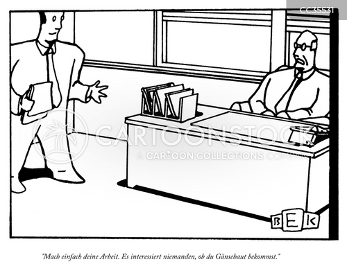 Cartoons und Karikaturen mit Aufschieberinnen