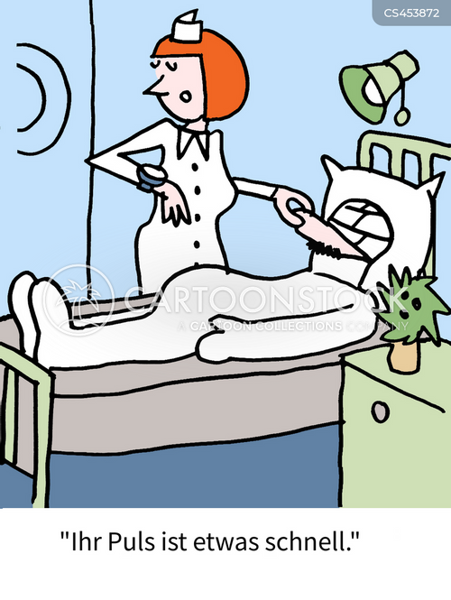 Cartoons und Karikaturen mit Hohe Pulse