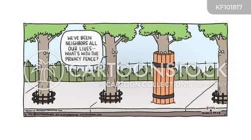 Picket Fence Cartoons and Comics - funny pictures from CartoonStock