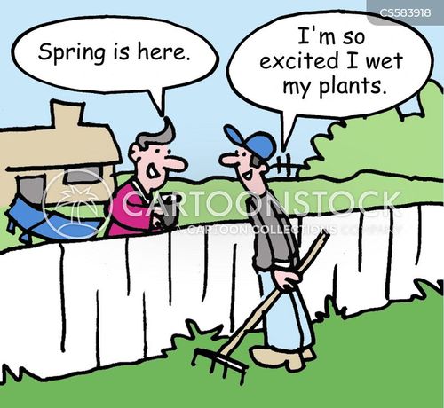 Watering Plants Cartoons and Comics - funny pictures from CartoonStock