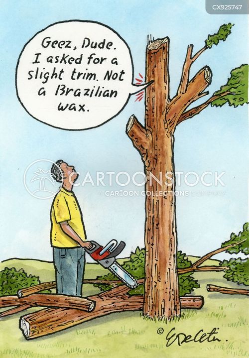 Landscaping Mishap Cartoons and Comics - funny pictures from CartoonStock