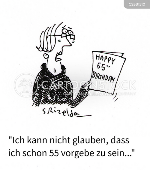 Cartoons und Karikaturen mit 65. Geburtstag