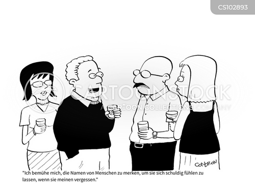 Cartoons und Karikaturen mit Namen Merken