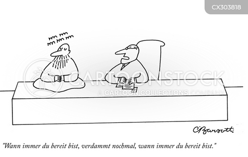 Cartoons und Karikaturen mit Buddha