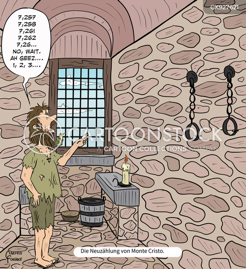 Cartoons und Karikaturen mit Der Graf Von Monte Cristo