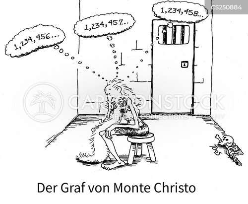 Cartoons und Karikaturen mit Der Graf Von Monte Cristo