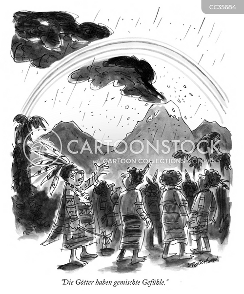 Cartoons und Karikaturen mit Ausbrechen