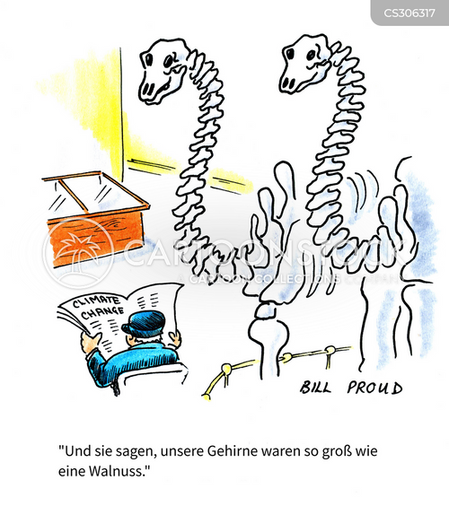 Cartoons und Karikaturen mit Klimawandel-bewusstsein