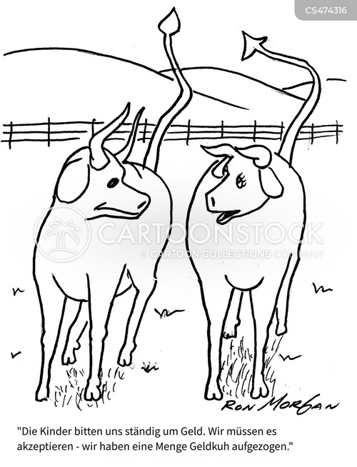 Cartoons und Karikaturen mit Cash Crops
