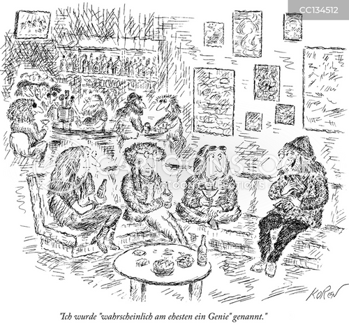 Cartoons und Karikaturen mit Kritisch Gefeiert