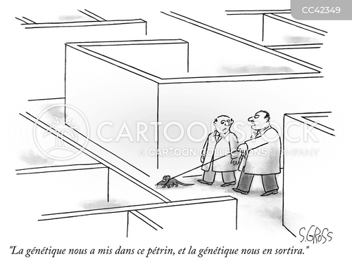 Dessins humoristique et caricaturés avec Chromosomes