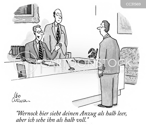 Cartoons und Karikaturen mit Positiv Sein