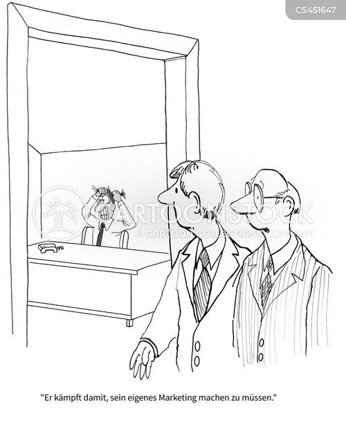 Cartoons und Karikaturen mit Haare Raufen