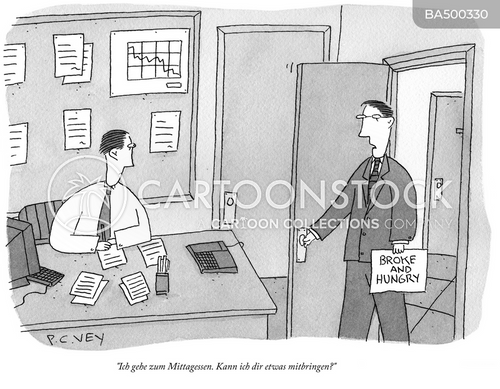 Cartoons und Karikaturen mit Voller Terminkalender