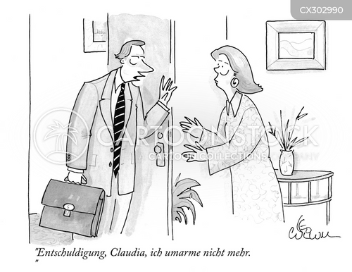 Cartoons und Karikaturen mit Nach Hause Kommen