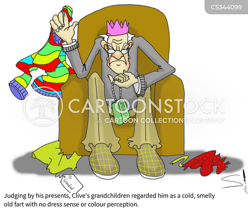 Cartoons und Karikaturen mit Stinkender Furz