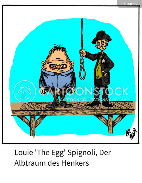 Cartoons und Karikaturen mit Henker