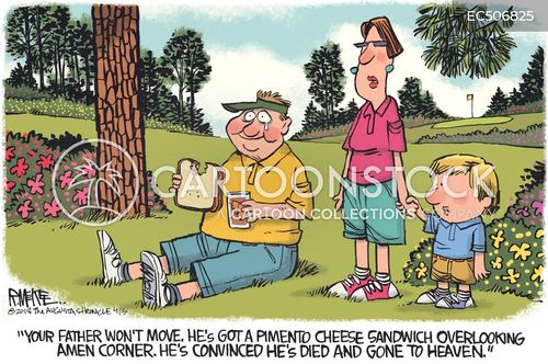 Golfer's Fan Cartoons and Comics - funny pictures from CartoonStock