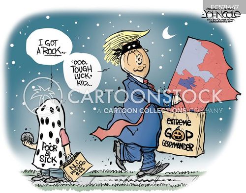Congressional Maps Cartoons and Comics - funny pictures from CartoonStock