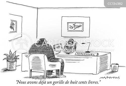 Dessins humoristique et caricaturés avec Embauches