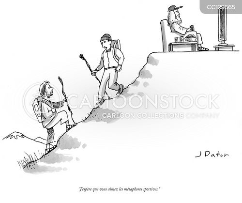 Dessins humoristique et caricaturés avec Escalade En Salle