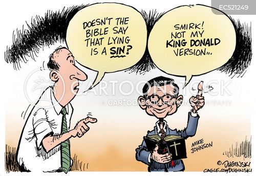 Speaker Mike Johnson Cartoons and Comics - funny pictures from CartoonStock