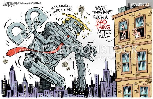 Wind-up Robot Cartoons and Comics - funny pictures from CartoonStock