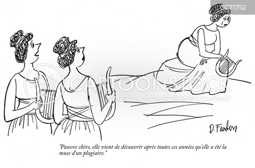 Dessins humoristique et caricaturés avec Muses Masculines