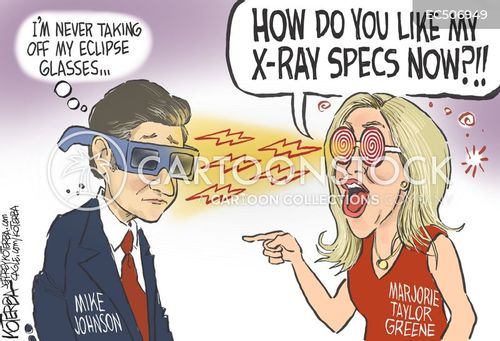 Xray Specs Cartoons and Comics - funny pictures from CartoonStock