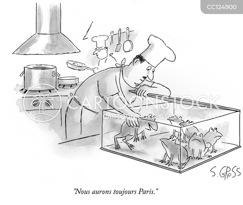 Dessins humoristique et caricaturés avec Cuisinier