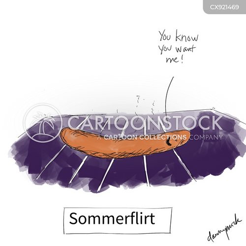Cartoons und Karikaturen mit Grillfeste