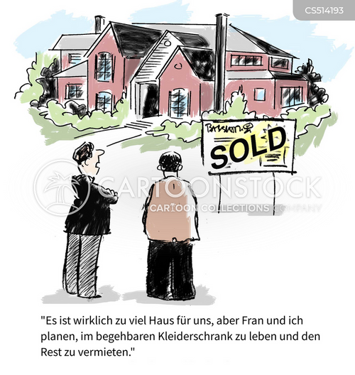 Cartoons und Karikaturen mit Zu Viel Platz