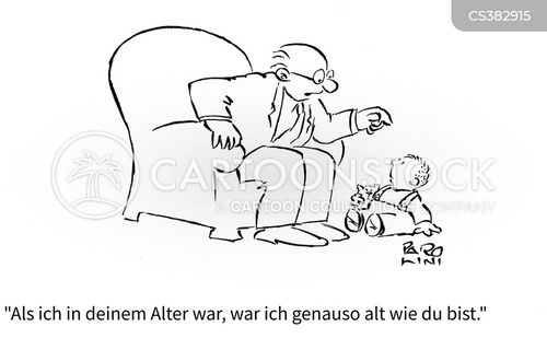 Cartoons und Karikaturen mit Dein Alter