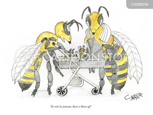 Dessins humoristique et caricaturés avec Bourdonneur