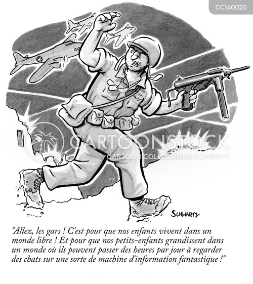 Dessins humoristique et caricaturés avec Combattu