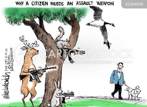 Military-style Weapons Cartoons and Comics - funny pictures from ...