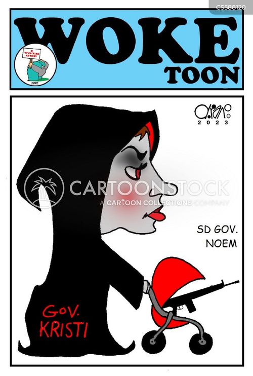Kristi Noem Cartoons and Comics - funny pictures from CartoonStock