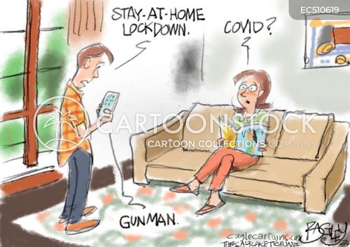 School Lockdowns Cartoons and Comics - funny pictures from CartoonStock