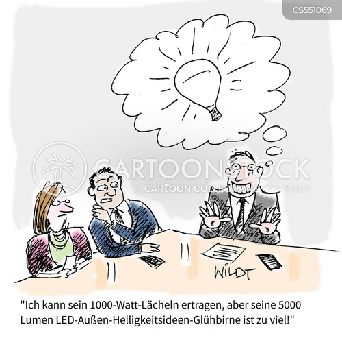 Cartoons und Karikaturen mit Watt