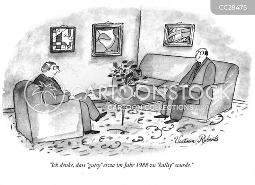 Cartoons und Karikaturen mit Aussie-slang