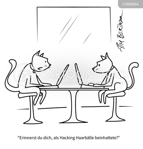 Cartoons und Karikaturen mit Cyberliebe