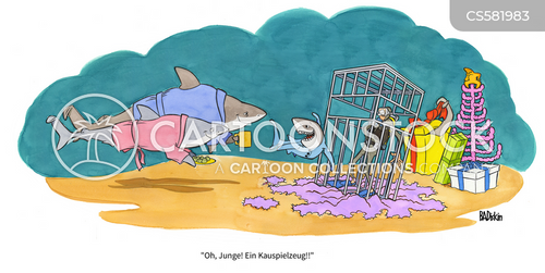 Cartoons und Karikaturen mit Toy-boy