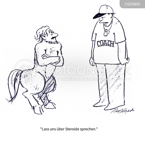 Cartoons und Karikaturen mit Halb Pferd