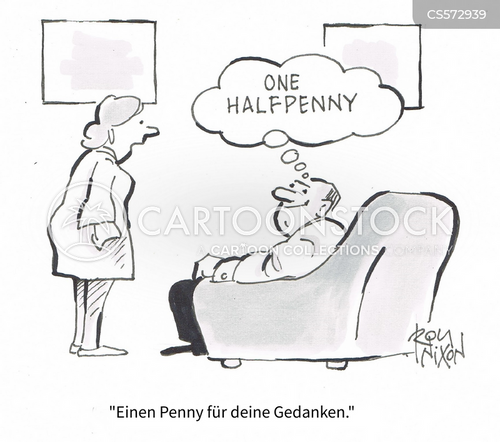 Cartoons und Karikaturen mit Penny